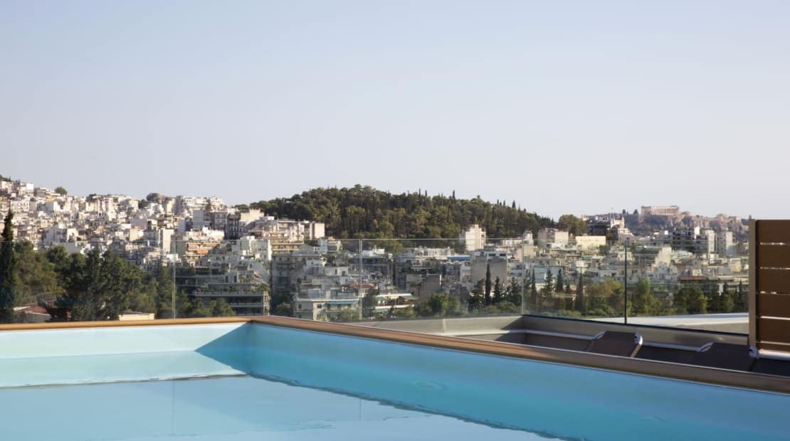 High Level Pool - Athens Panorama Project